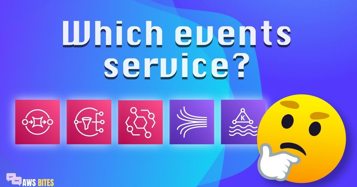 What services should I use for events?