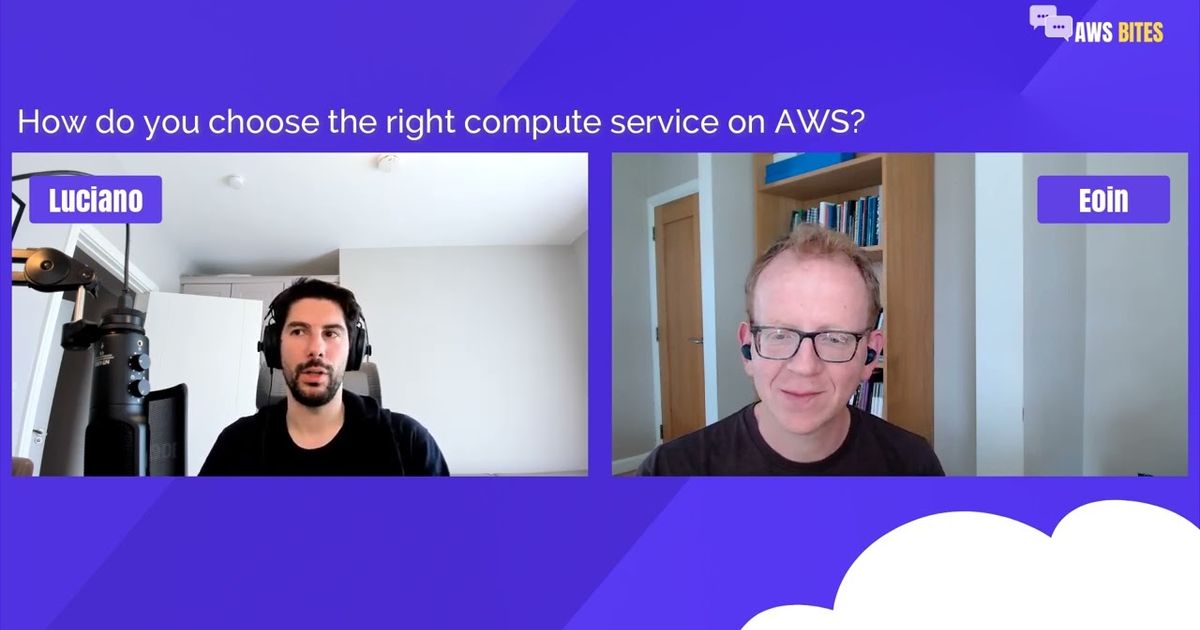 How do you choose the right compute service on AWS?
