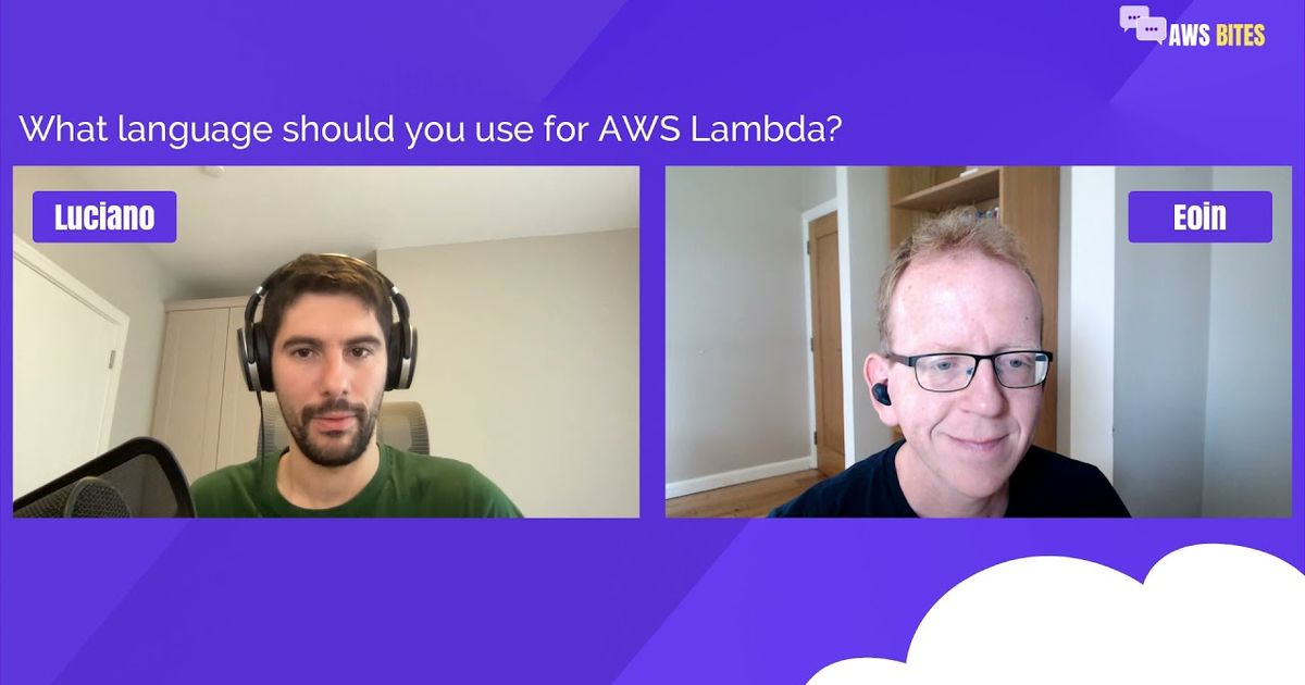 What language should you use for Lambda? What language should you use for Lambda?